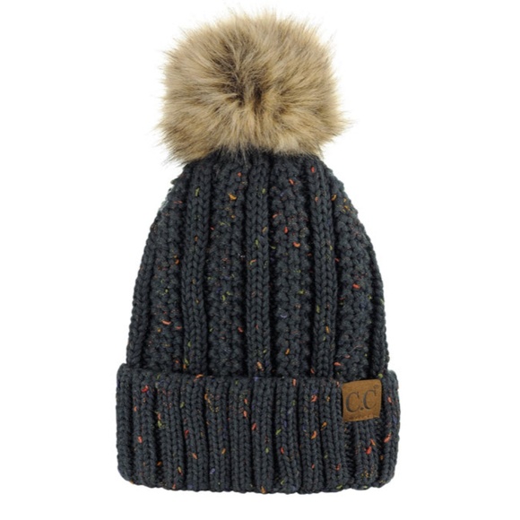 C.C | Accessories | Cc Confetti Pom Hat | Poshmark